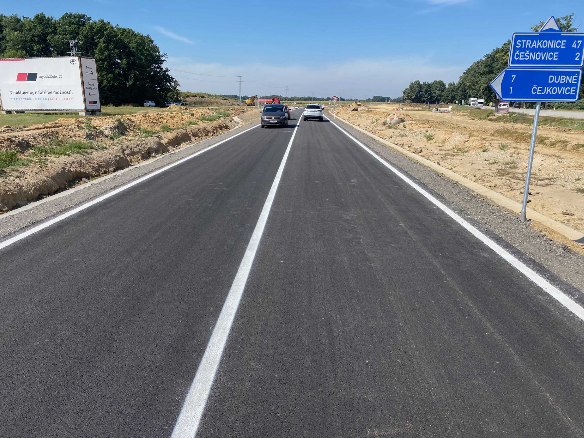 Ze silnice I/20 bude opět možné odbočit na Čejkovice | Jižní Čechy Teď!